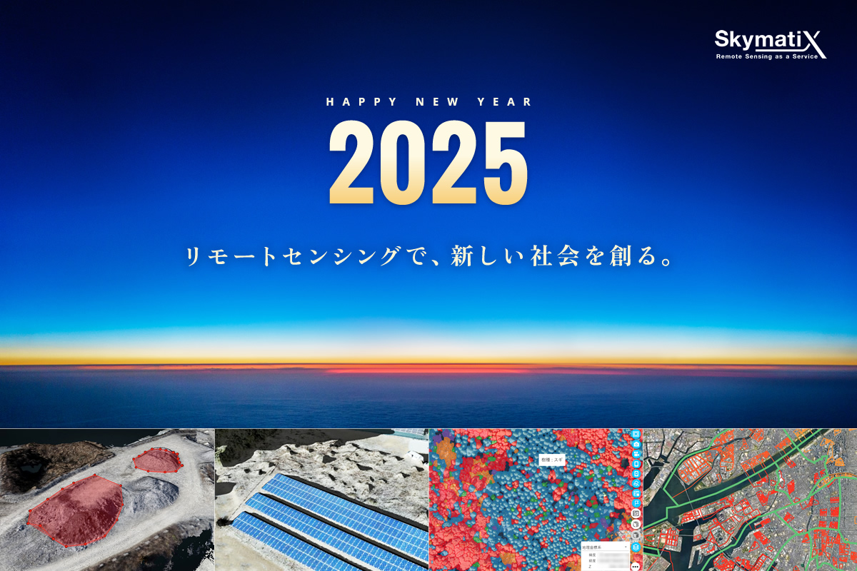 新年のご挨拶 - 株式会社スカイマティクス（SkymatiX）